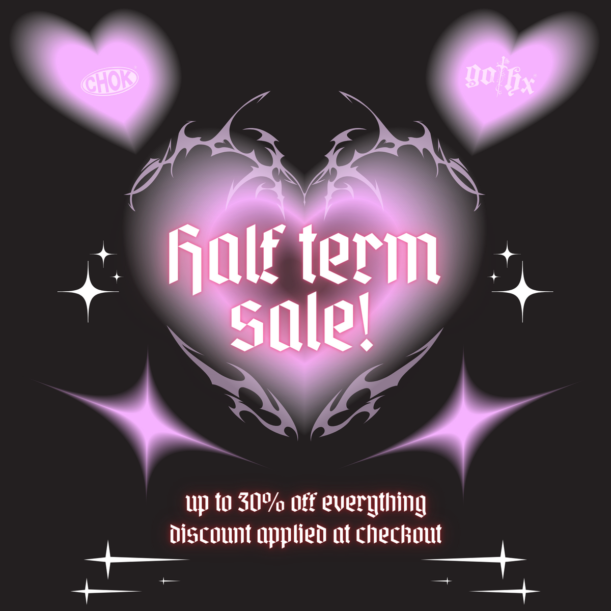 Last Chance for our Half Term Sale! – GOTHX UK